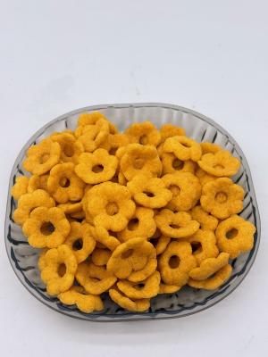 China Spicy Rice Cracker Snacks Baked Crispy Flower Shape 2.5kg Bag BRC Halal Certified for sale
