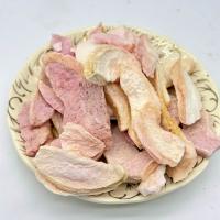 China Wholesale Freeze Dried Peach Slices 10kg Bulk No Sugar Added Natural FD White Peach Fruit for Snack Cereal Bakery for sale