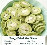China Premium Freeze-dried Kiwi Slices Rich in Vitamin C from Hayward Variety with No Added Sugar for sale