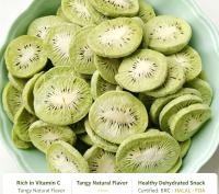China Premium Freeze-dried Kiwi Slices Rich in Vitamin C from Hayward Variety with No Added Sugar for sale