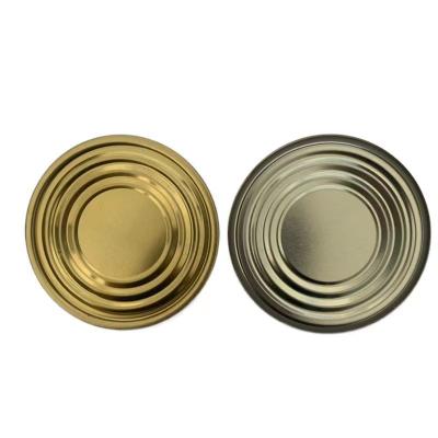 China 83.3mm TFS Hard Open Canned Food Lids Ends 307# Corrosion Resistant BPA Free for sale