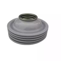 China 206# 60mm Aerosol Can Lids with 64.4mm Outer Diameter and 17.2mm Total Height - Pressure Resistant Metal Spray Cone for sale