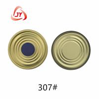 China 307# 83.3mm TFS Hard Open End Can Lid for Food Packaging Clear Coating for sale