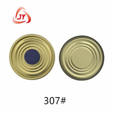 China 307# 83.3mm TFS Hard Open End Can Lid for Food Packaging Clear Coating for sale