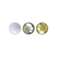 China Tinplate Aerosol Can Components Top and Bottom Cone Dome 0.2-0.35mm Thickness for sale