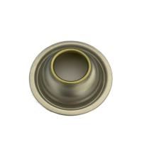 China 200 D52mm Aerosol Can Cone Tinplate Cylindrical Spray Can Cover with 1.5MPa Burst Pressure and 57.6mm Flange Diameter for sale