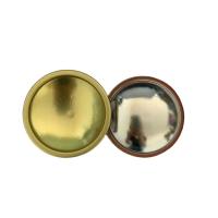 China 209# High Pressure Tinplate Can Ends 62.8mm with 2.1MPa Burst Pressure for Aerosol Packaging for sale
