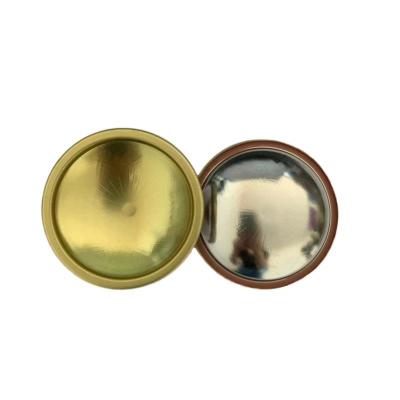China 209# High Pressure Tinplate Can Ends 62.8mm with 2.1MPa Burst Pressure for Aerosol Packaging for sale