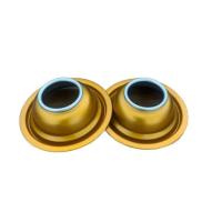 China Tinplate Aerosol Can Components Top Cone and Bottom Dome 45-70mm Diameter for sale