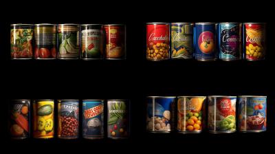 China 40g-3000g Tin Food Cans with 0.18-0.25mm Lid Thickness and Custom Printing Options for Food Packaging for sale