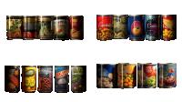 China Custom Color Tinplate Food Can 0.18-0.25mm Lid Thickness for Beverage Industry for sale