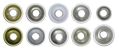 China Aerosol Can Top and Bottom 45-70mm Cone and Dome Components for Tin Cans High Quality for sale