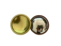 China Tinplate Aerosol Can Dome 45-70mm Diameter 0.19-0.40mm Thickness for sale