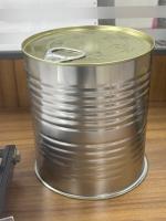 China Tinplate Can Lids 153.5mm Round 0.2-0.35mm Thickness White Silver for Food Packaging for sale