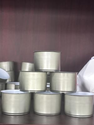 China ISO 9001 Certified Round Shape Food Grade Tin Food Can 73x110mm for sale
