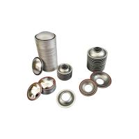 China High Pressure Empty Aerosol Tin Can Lids Supplier 45mm to 70mm Diameter Dome Top for sale