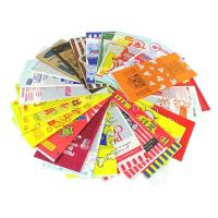 China SGS Personalized Popcorn Packaging Bags Printed Greaseproof Paper Bags 11.5g for sale