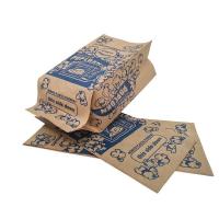 China Greaseproof Kraft Popcorn Bags for sale