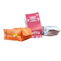 China Colourful Microwave Paper Popcorn Packaging Bags 290mm Length Grease Resistant for sale