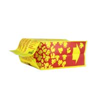 China 50-120 Grams Popcorn Packaging Bags Yellow Popcorn Boxes Greaseproof Recyclable for sale