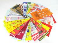 China 50-120 Grams Popcorn Packaging Bags Yellow Popcorn Boxes Greaseproof Recyclable for sale