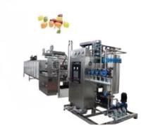 China 500 KG Fully Automatic Gummy Soft Jelly Candy Bear Making Machine Depositing Equipment for sale