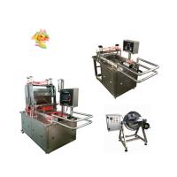China 500kgs Assorted Pineapple Cherry Soft Candy Maker Gummy Candy Machines 1900*900*1620mm for sale