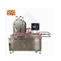China Stainless Steel Cherry Rings Gummy Candy Making Machine for Country Markets 20-50kg/h for sale