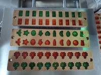 China 500kgs Capacity Rings Bear Pizza Gummy Candy Making Machine for Sugar-based Confectionery for sale