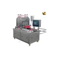 China Semi Automatic Soft Jelly Gummy Candy Making Machine 50 kgs/h in 1900*900*1620mm Size for sale