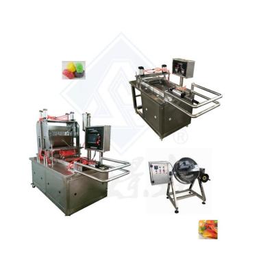 China 500kgs Commercial Gummies Depositing Jelly Gummy Candy Making Machine for Performance for sale