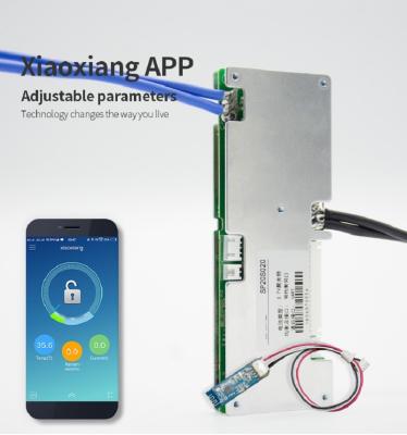 China 16s 48v Lithium Battery BMS 17s 60v 20s 72v 60a Circuit Board With BT APP for sale
