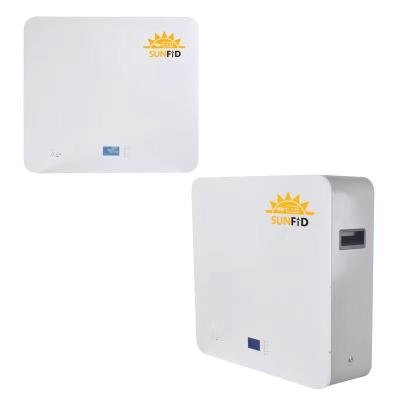 China 10KWH Powerwall Lithium Battery 51.2V Solar Home Back Up Power System for sale
