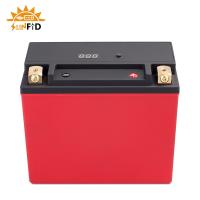 China Rechargeable Motorcycle Lithium Battery 12V 6ah With BMS 7-A Start Stop Batteries for sale