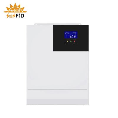 China 3KW Powerwall Lithium Battery MPPT Off Grid Solar Inverters With 60A Solar Charge Controller for sale