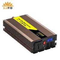 China 48V 1500W 12V Pure Sine Wave Inverter 24V 110V 220V for sale