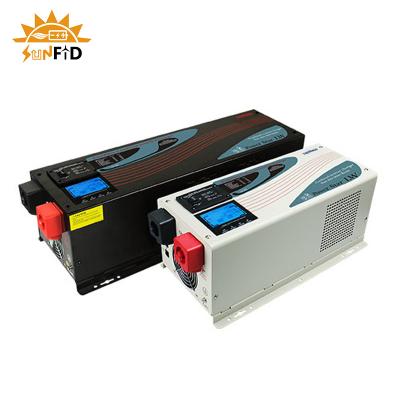 China 24V 240V 10000 Watt Pure Sine Wave Inverter 48V 120V With AC Charger for sale