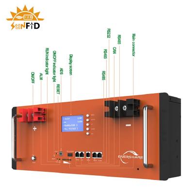 China 10kwh 400ah Battery Storage For Home Solar Systems Lifepo4 300ah Solar Panel Storage System for sale