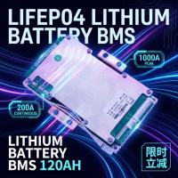 China 24V 36V 12v Lithium Battery BMS 48V 60V 72V 3S-24S 100A 120A 150A 200A 250A Lifepo4 4s 200a for sale