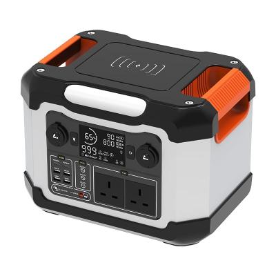 China 1200W Portable Generator Power Bank 110V-220V Wireless Charger Camping for sale