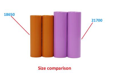 China 21700 3.7V 4800Mah Lifepo Cells 5000Mah Long Cycle Life for sale