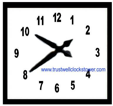 China Analog Wall Clocks Round Square 0.6m-10m for School Bank Commercial Office for sale