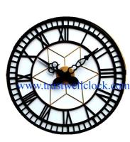 China Large Analogue Wall Clocks 60cm to 1.2m Diameter with Hour Minute Second Hands for sale