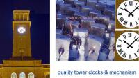 China Stepper Motor Tower Clock Mechanism Waterproof Maintenance Free 0.6m to 50m for sale