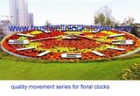 China Floral Clock Movement for 3m to 12m Diameter Garden Clocks High Torque Stepper Motor for sale