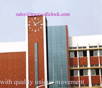 China Timemate TCMVT12 Tower Building Clocks 1-4 Faces Stepper Motor GPS Synchronized Waterproof Custom Size for sale
