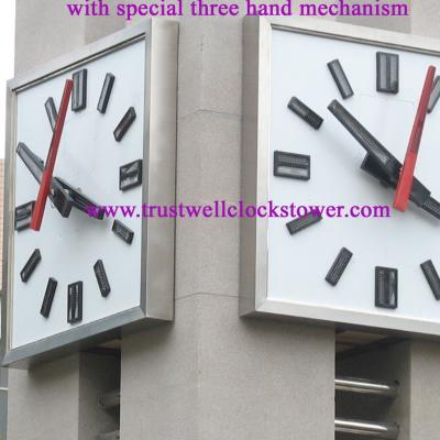 China Tower Clock Movement Stepper Motor 0.6m-10m Diameter Maintenance Free Outdoor for sale