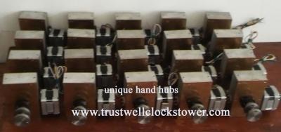 China Tower Clock Movement Stepper Motor 3.5m-7m Diameter Weatherproof Maintenance Free for sale
