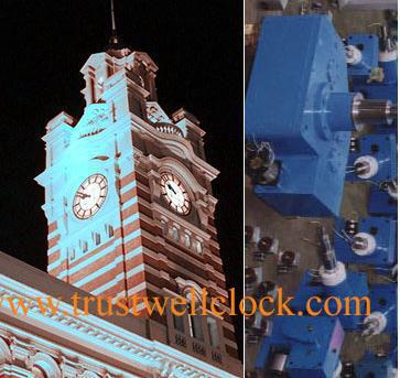 China Outdoor Tower Clock Movement Mechanism for Floral Garden Clocks 30 Years Experience for sale