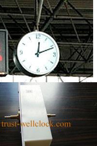 China Double Side Railway Clock Movement 110V 50Hz High Torque Stepper Motor Mechanism for sale